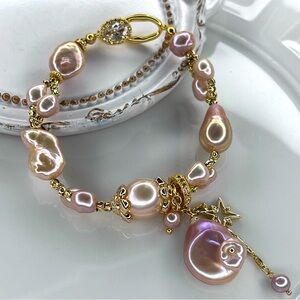Jewelry | Handmade High Quality Freshwater Unusual 2 Tone Pearl ...